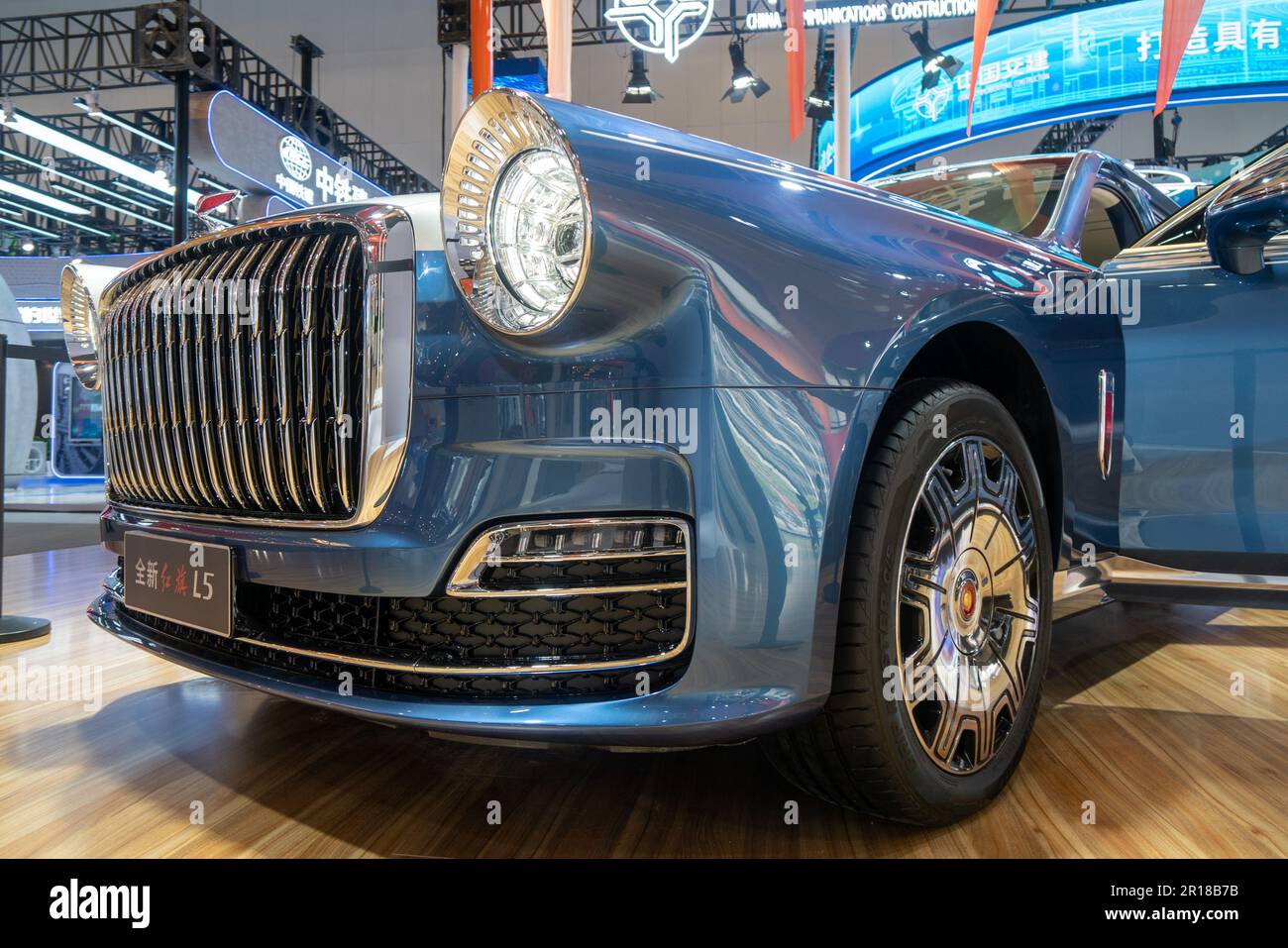 SHANGHAI, CHINA - MAY 12, 2023 - Faw HONGQI premium model L5 is ...