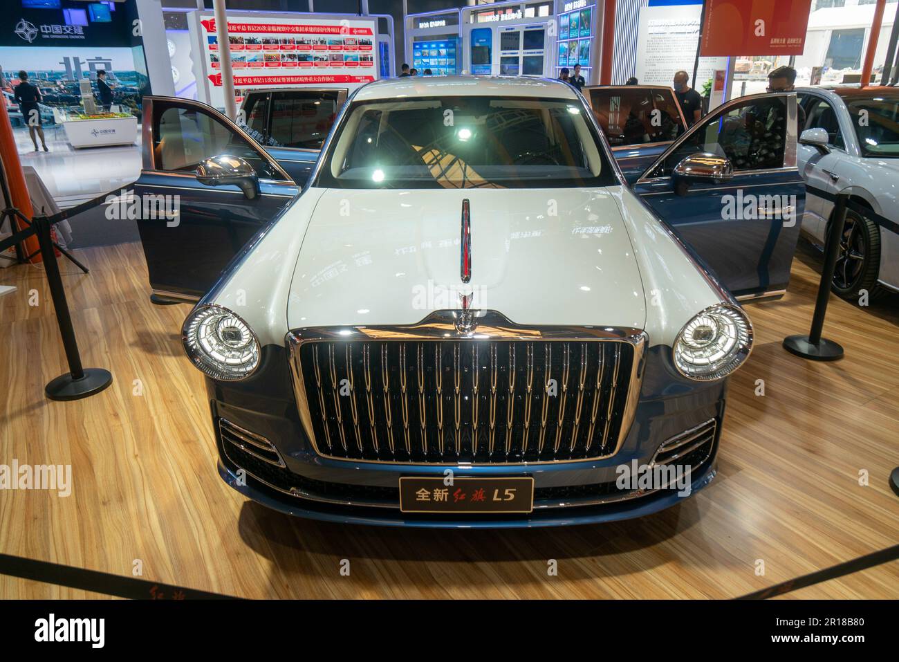 SHANGHAI, CHINA - MAY 12, 2023 - Faw HONGQI premium model L5 is ...