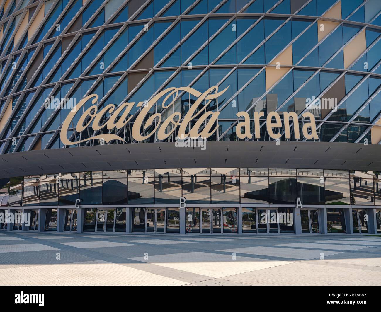 20 March 2023, Dubai, UAE: View of Coca Cola Arena, biggest arena in ...