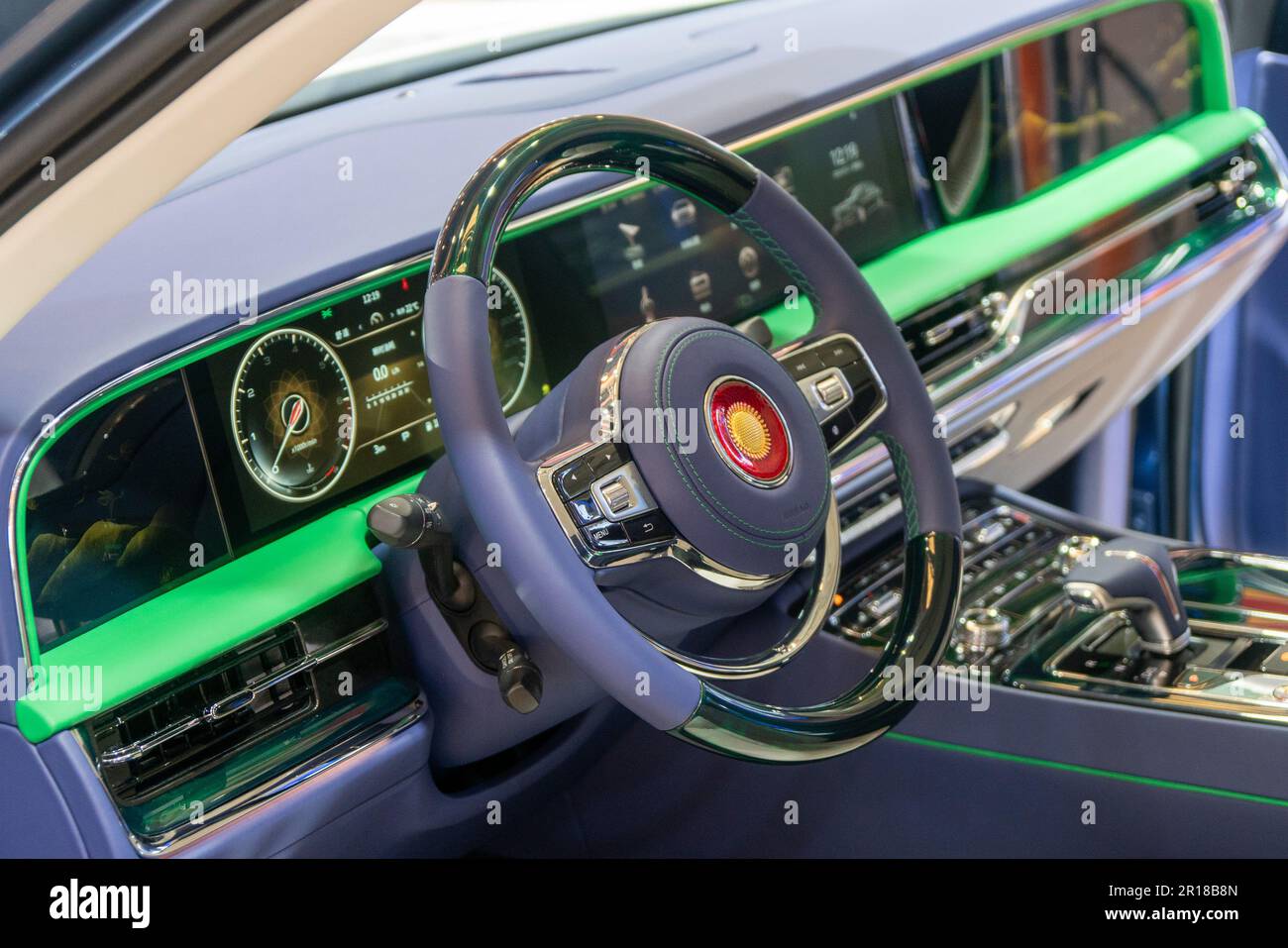 SHANGHAI, CHINA - MAY 12, 2023 - Faw HONGQI premium model L5 is ...
