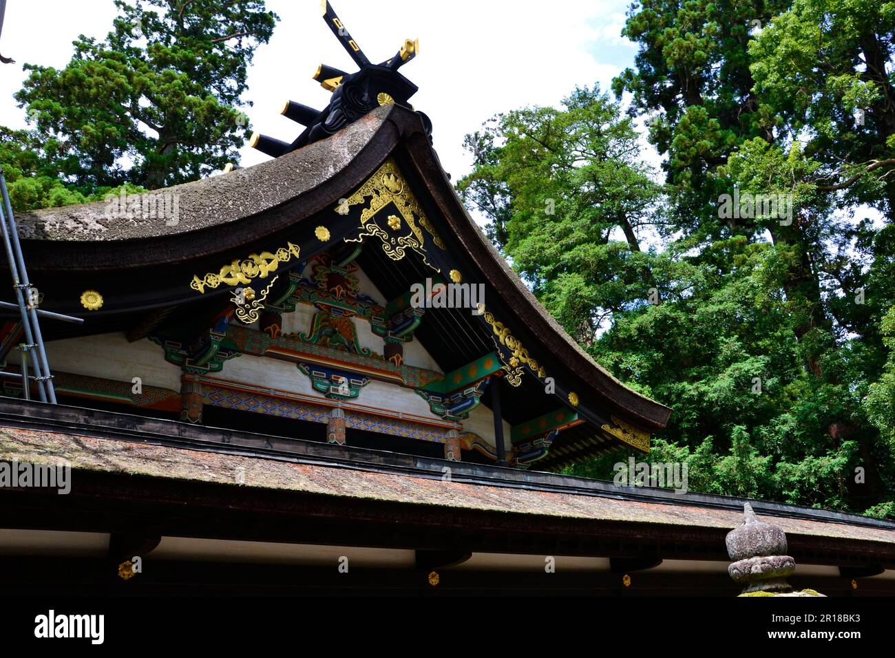 Main Shrine of Katori Jingu Shrine Stock Photo - Alamy