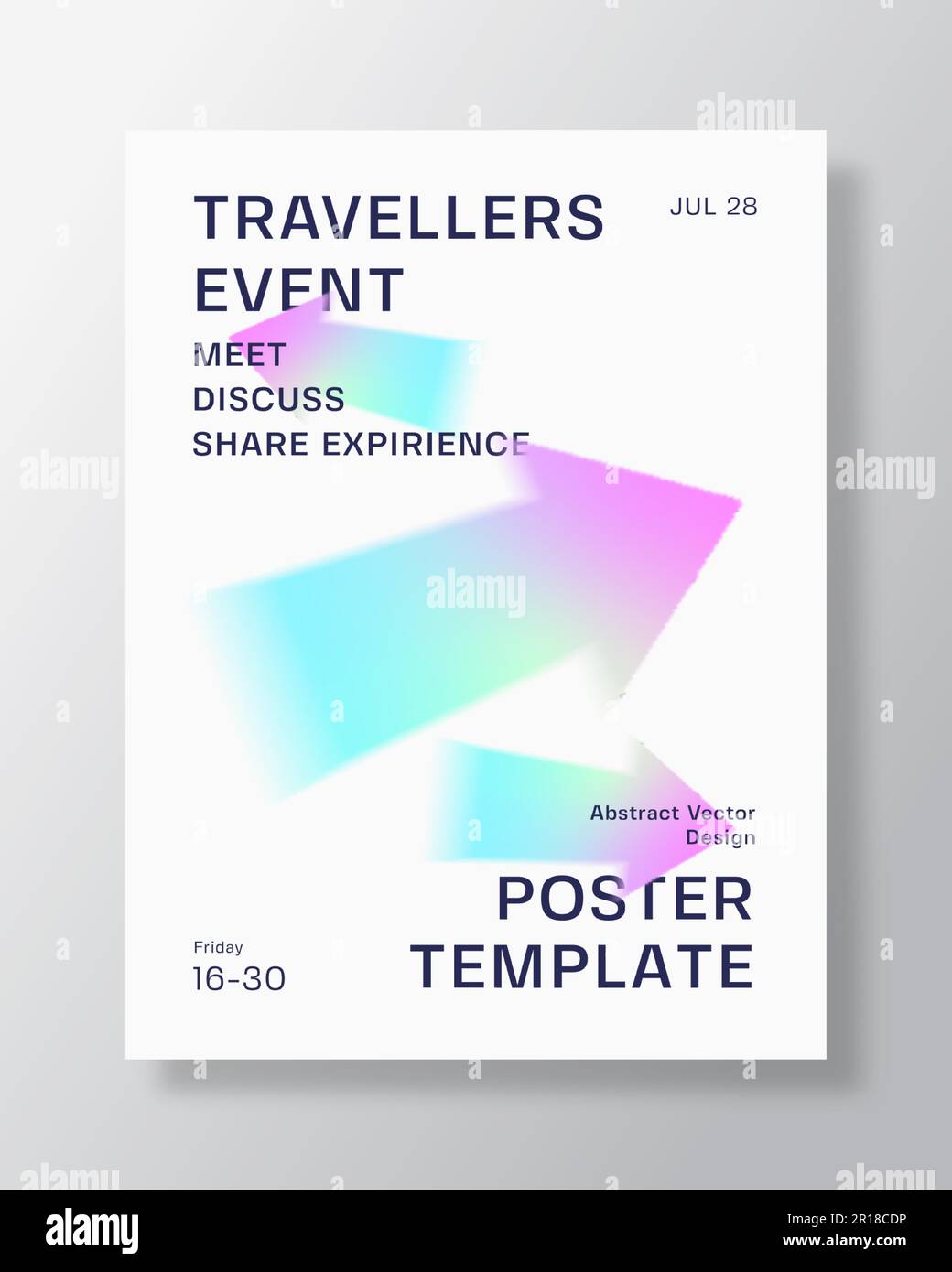 Blurry shapes with y2k aura brutalism effect abstract vector travel ...