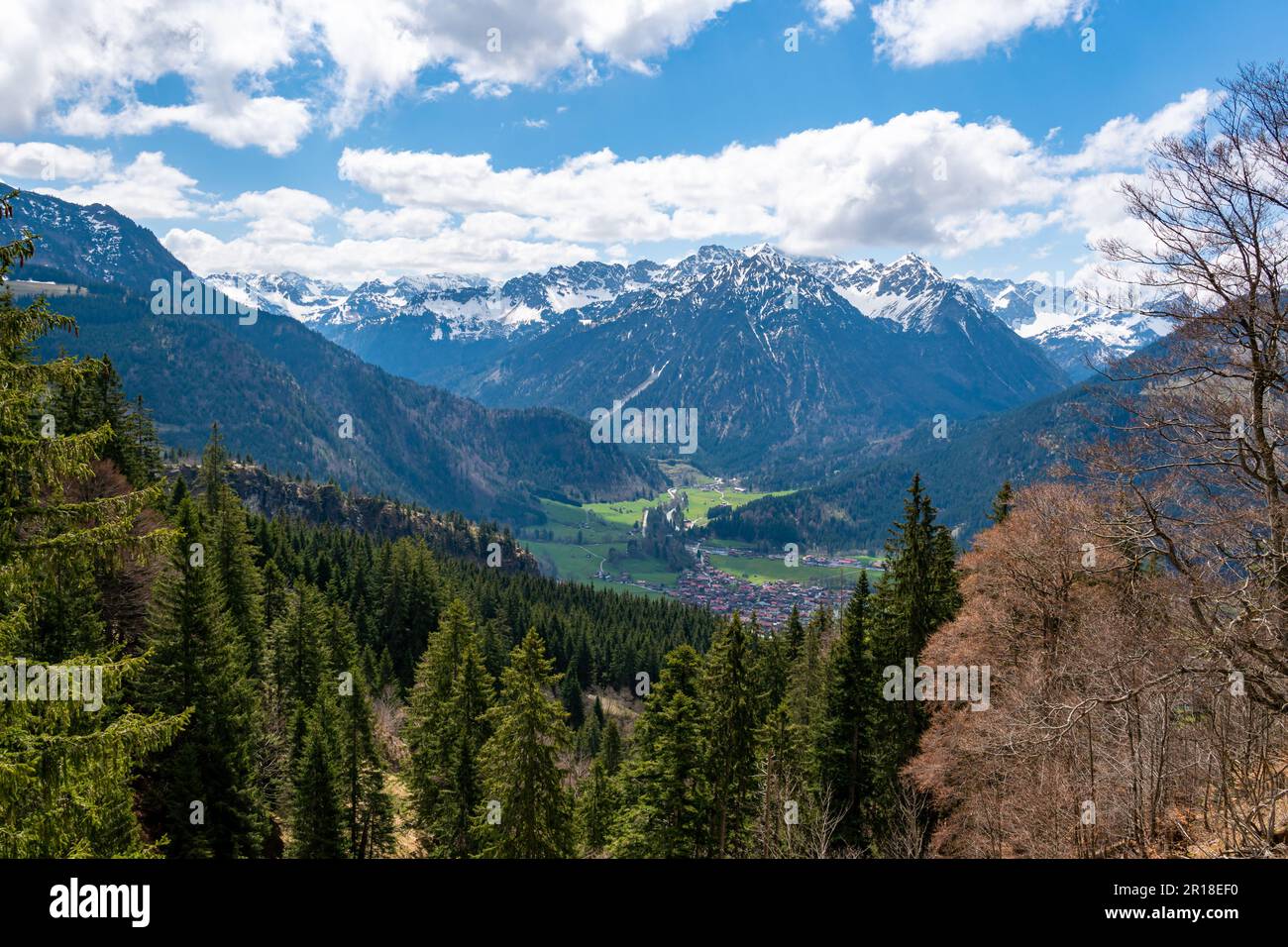 Beautiful spring mountain hike from Oberjoch to the Spieser and the ...