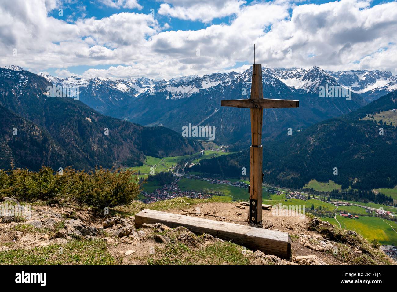 Beautiful spring mountain hike from Oberjoch to the Spieser and the ...
