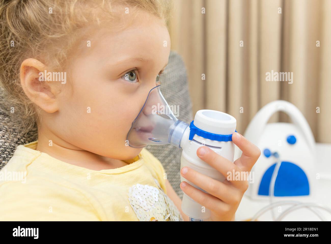 Apparatus for inhalation in the interior Stock Photo - Alamy