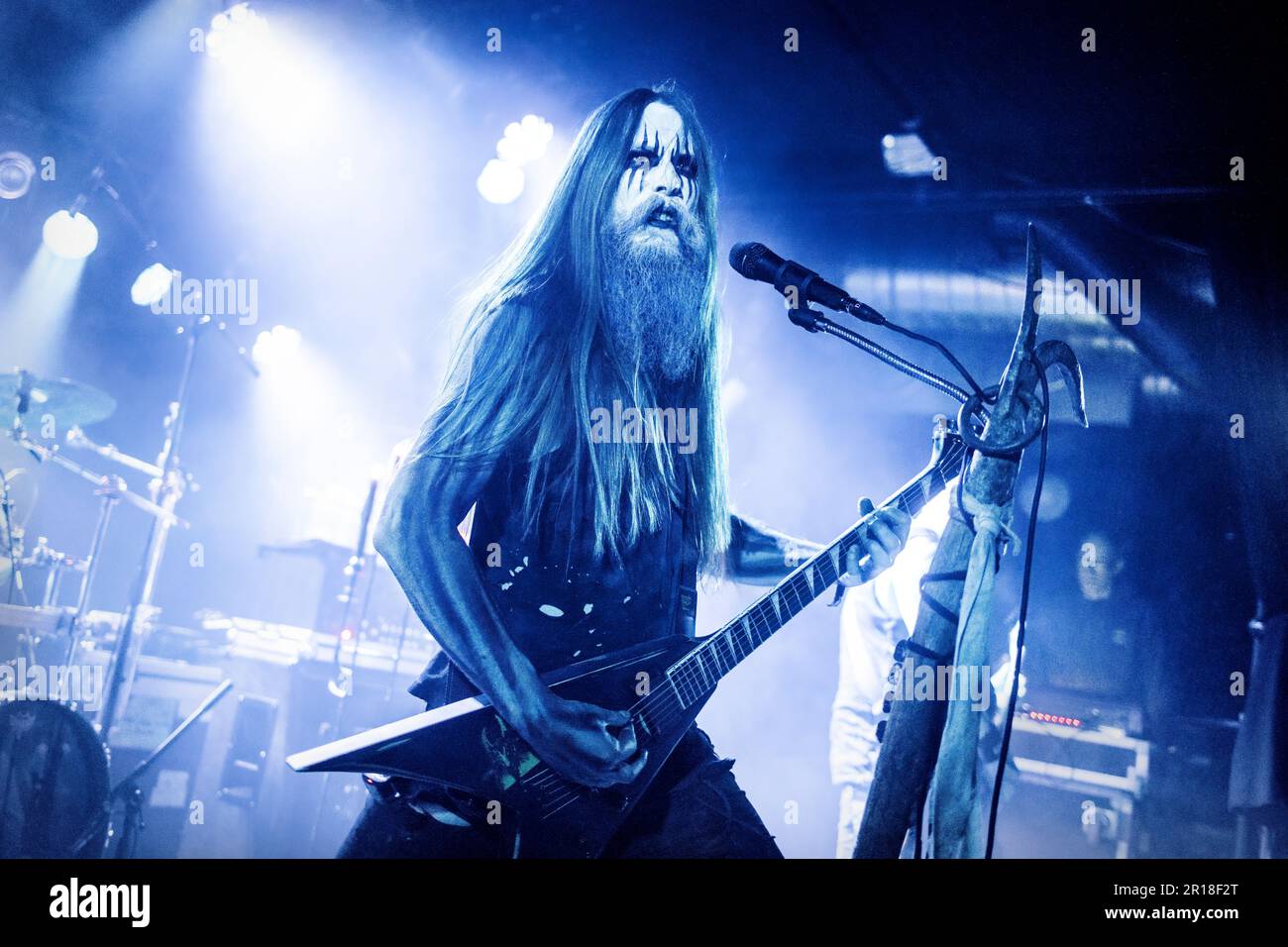 Oslo, Norway. 06th, April 2023. The Norwegian black metal band Mork performs a live concert at ...