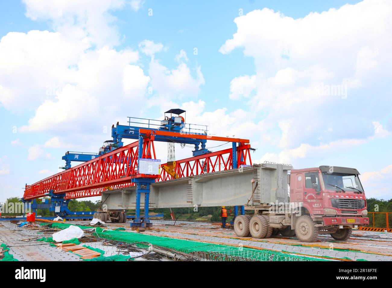 CHONGQING, CHINA - MAY 11, 2023 - Workers work at the construction site ...