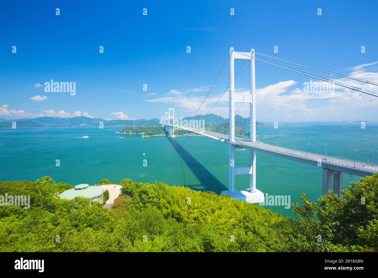 Shimanami Kaido Kurushima Strait Bridge Stock Photo - Alamy