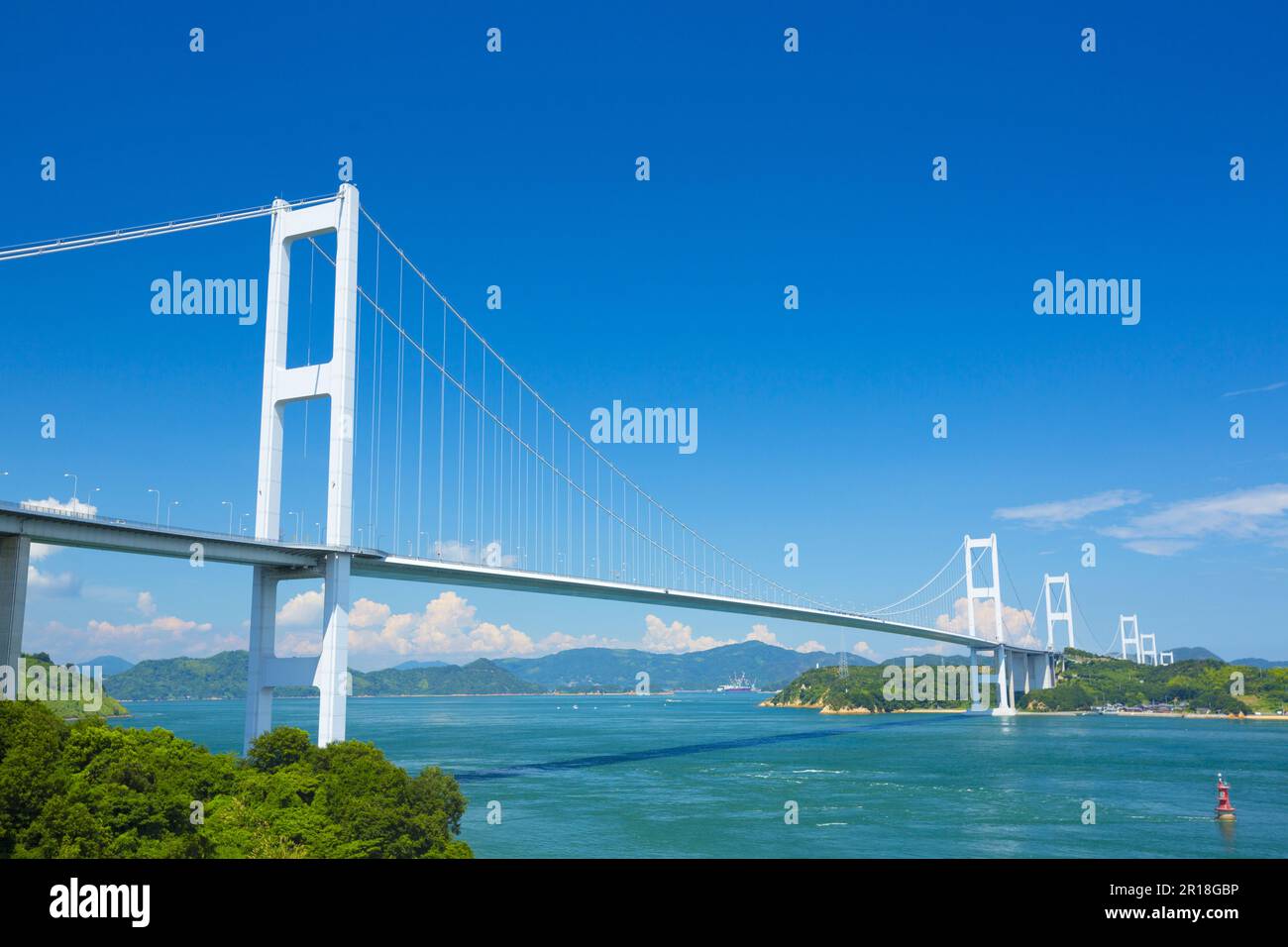 Shimanami Kaido Kurushima Strait Bridge Stock Photo - Alamy