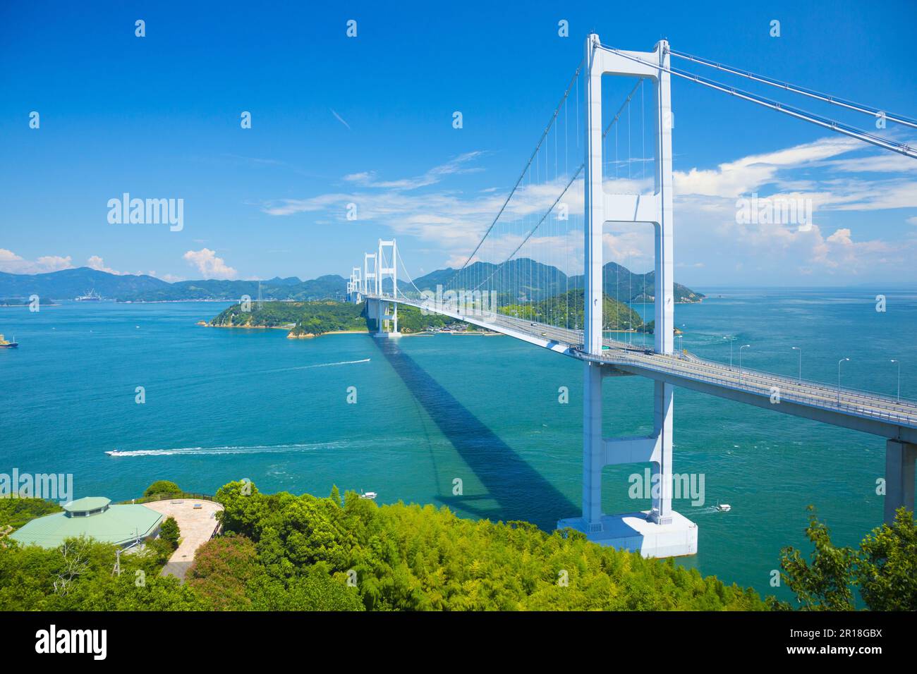 Shimanami Kaido Kurushima Strait Bridge Stock Photo - Alamy