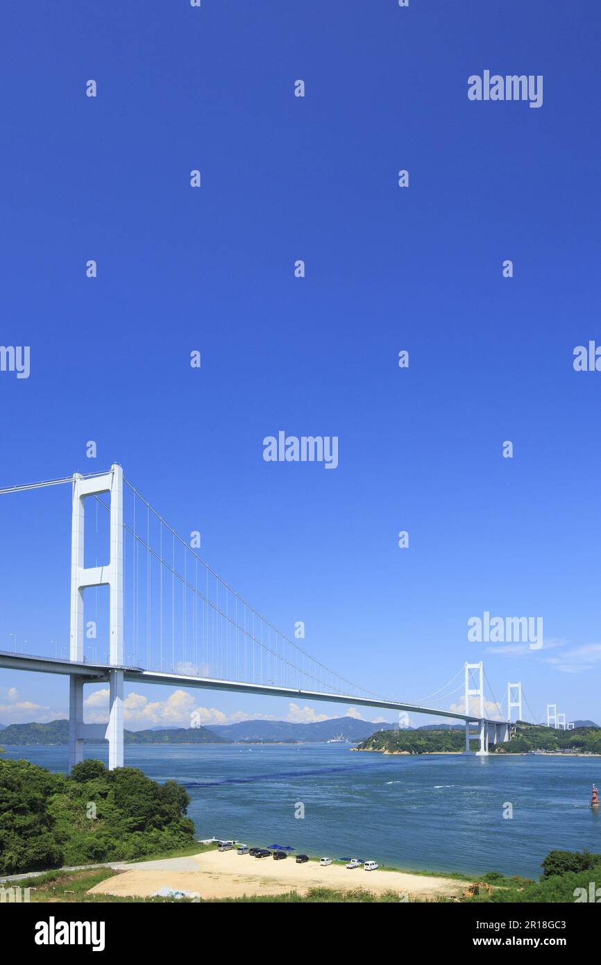 Shimanami Kaido Kurushima Strait Bridge Stock Photo - Alamy