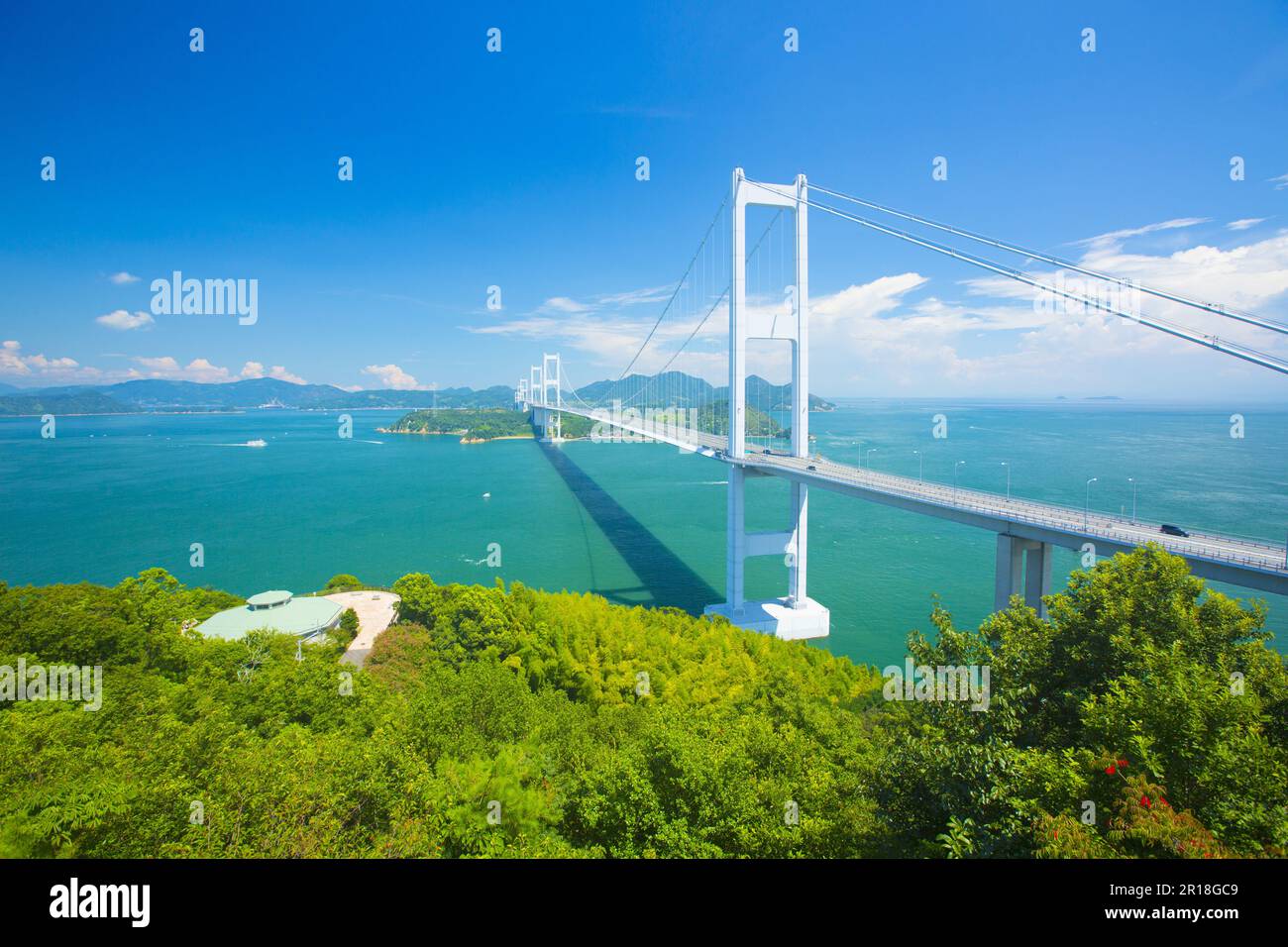 Shimanami Kaido Kurushima Strait Bridge Stock Photo - Alamy