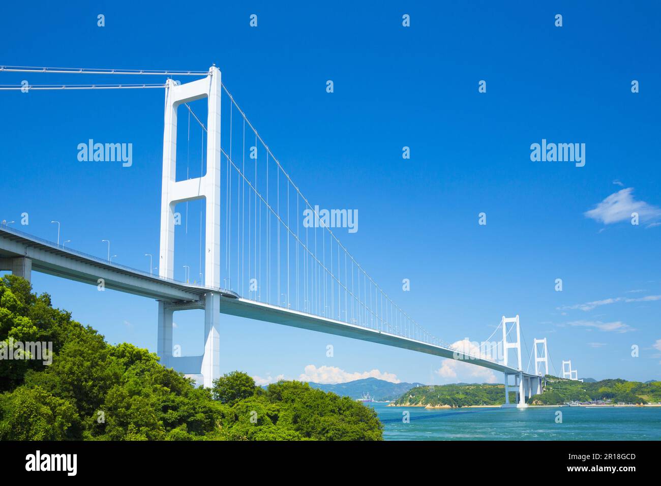 Shimanami Kaido Kurushima Strait Bridge Stock Photo - Alamy