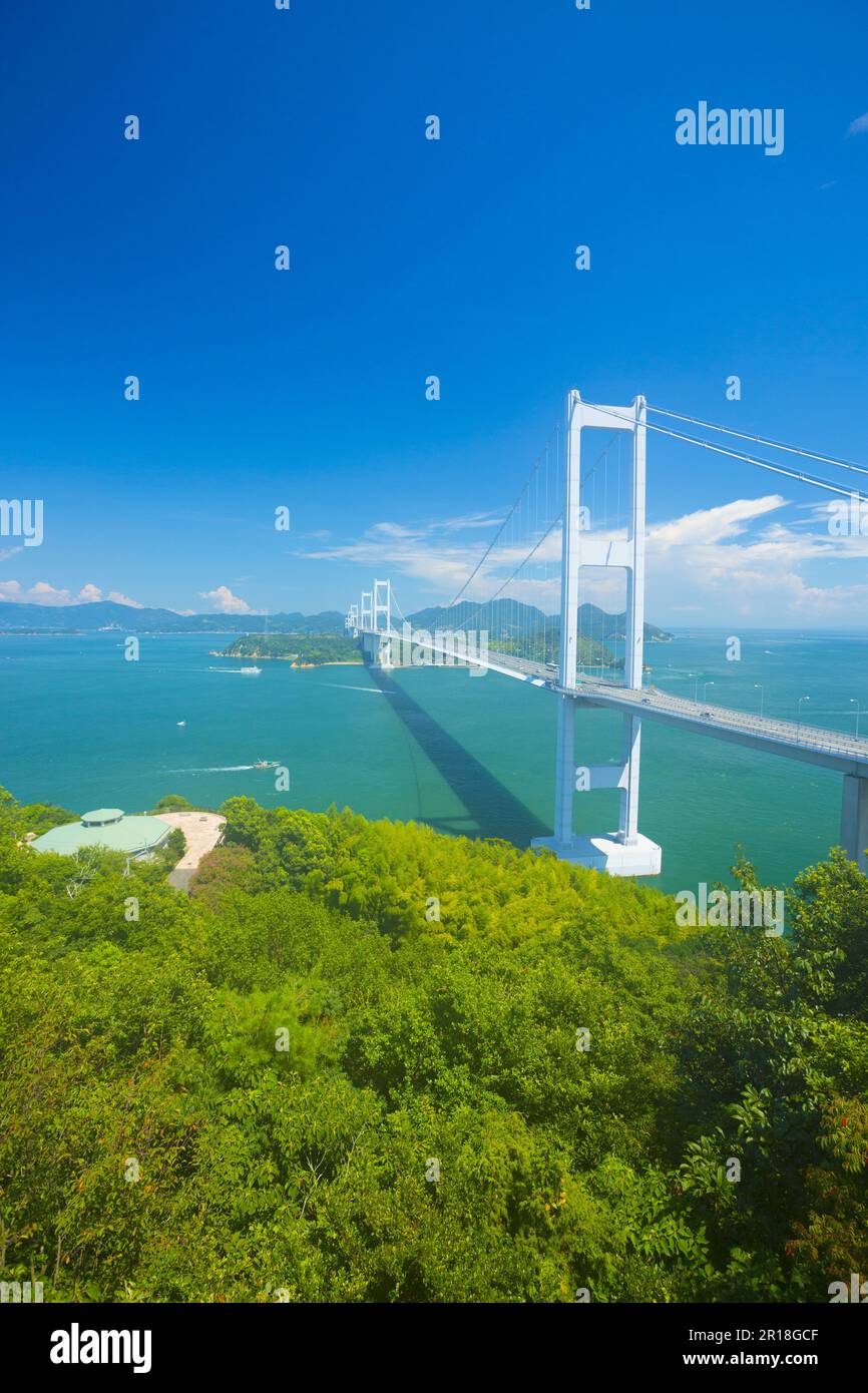 Shimanami Kaido Kurushima Strait Bridge Stock Photo - Alamy