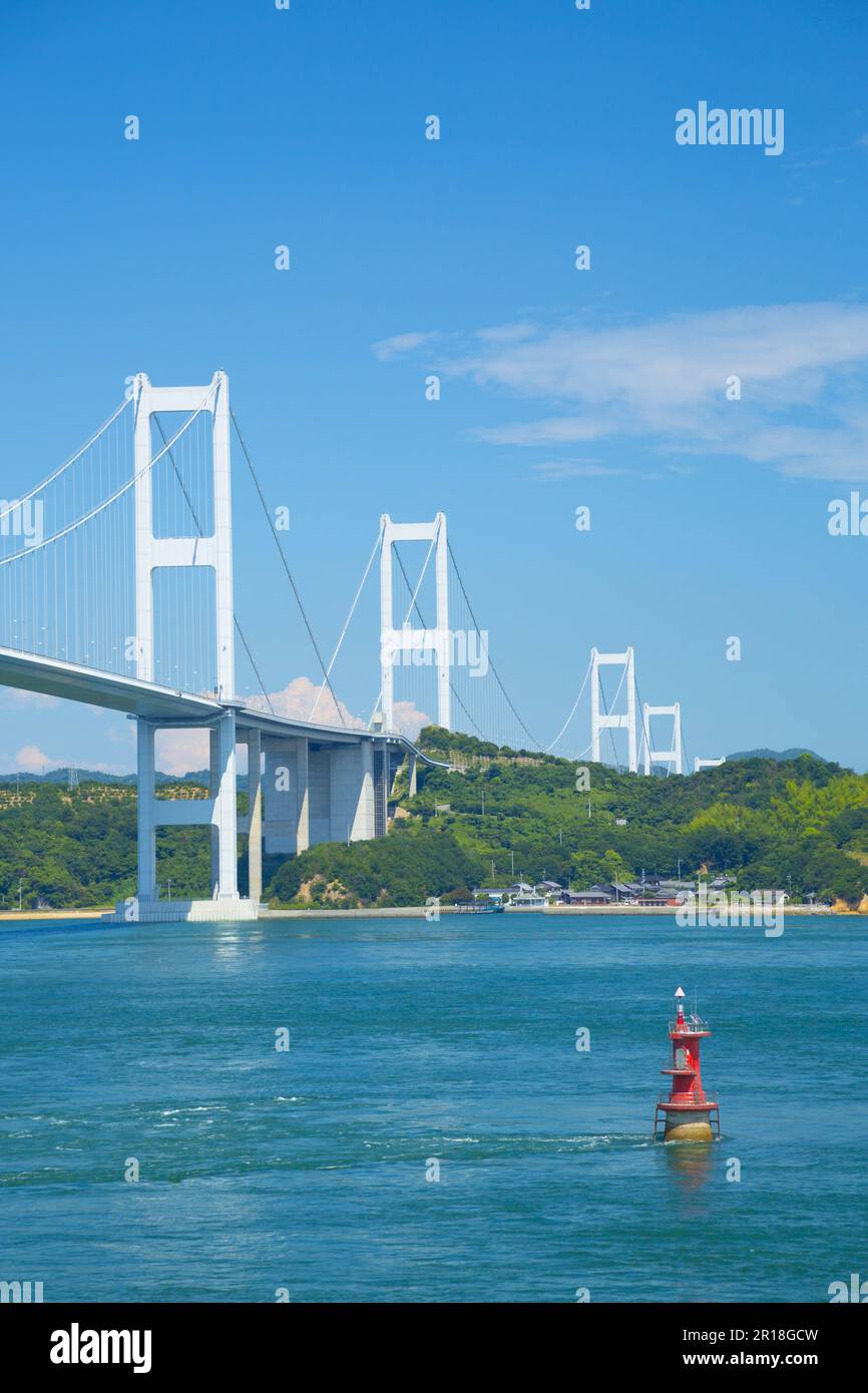 Shimanami Kaido Kurushima Strait Bridge Stock Photo - Alamy
