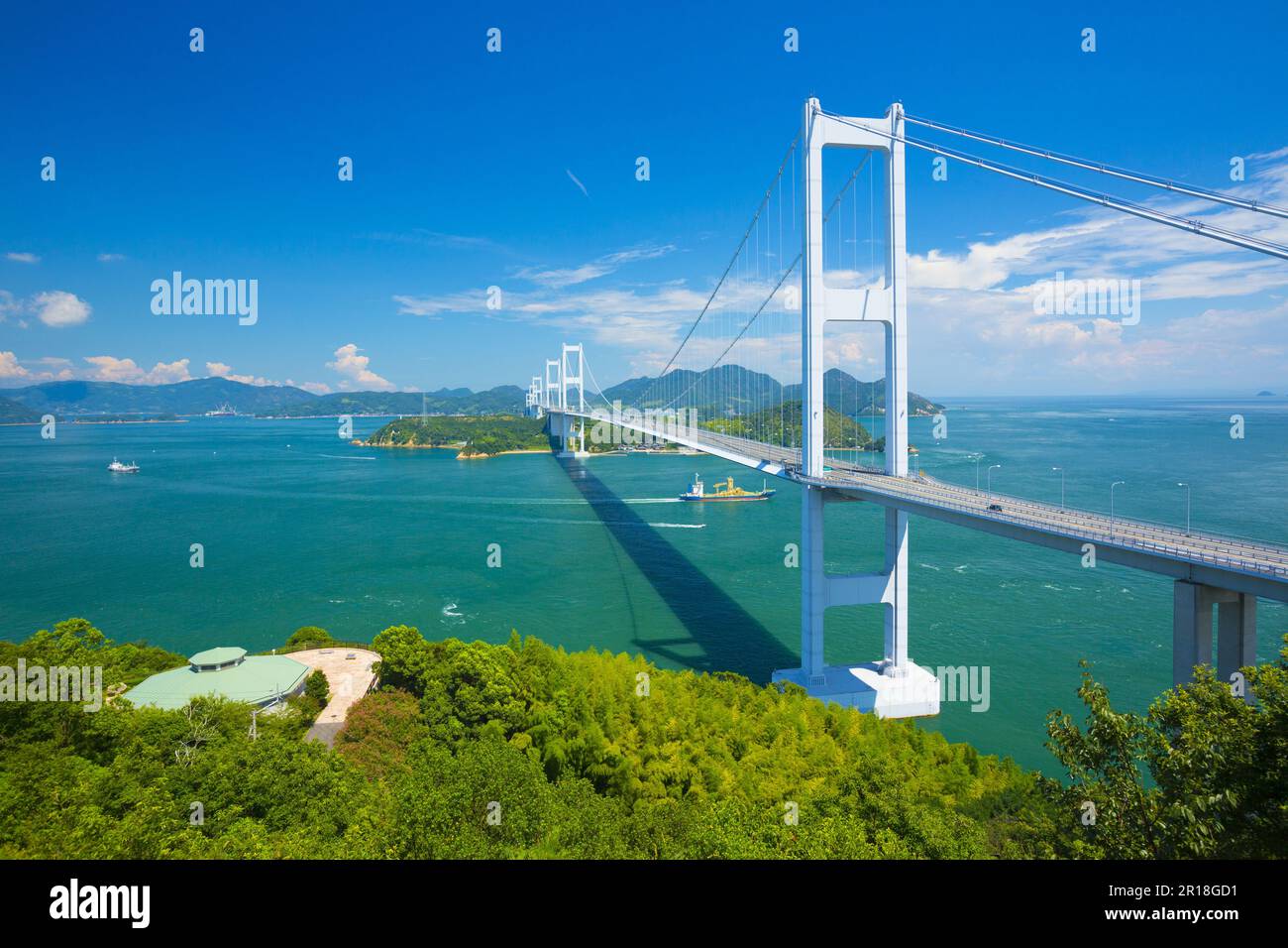 Shimanami Kaido Kurushima Strait Bridge Stock Photo - Alamy