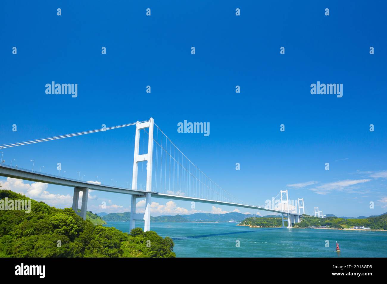 Shimanami Kaido Kurushima Strait Bridge Stock Photo - Alamy