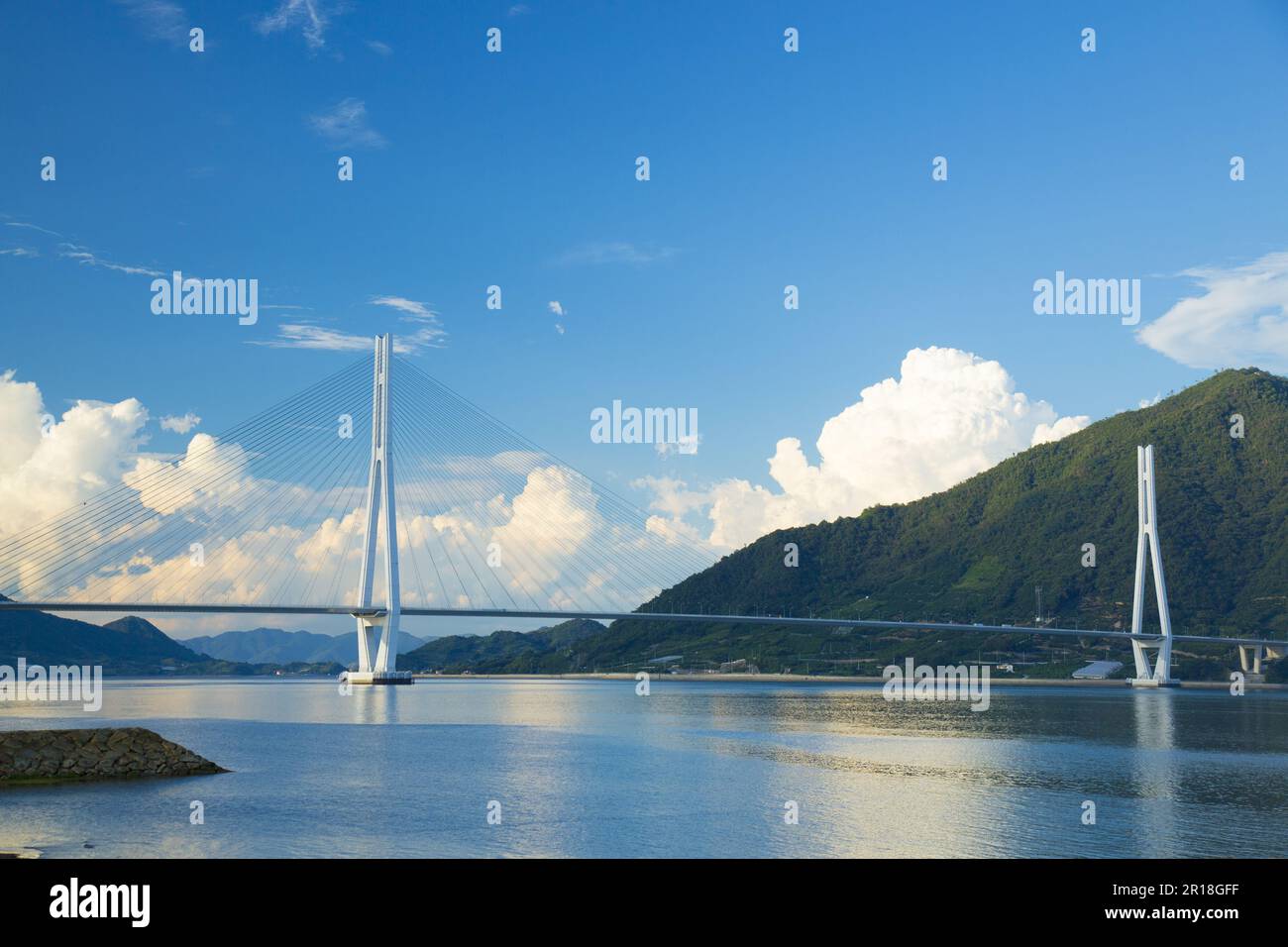 Shimanami Kaido Tatara Bridge Stock Photo - Alamy