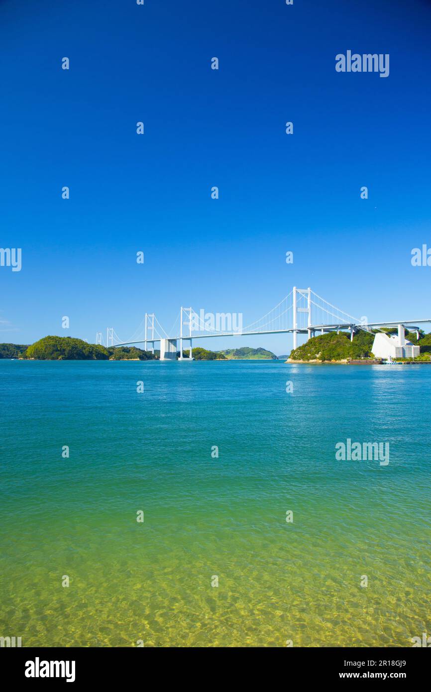 Kurushima Strait Bridge of Shimanami Kaido Stock Photo - Alamy