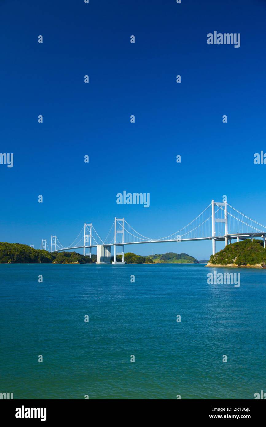 Kurushima Strait Bridge of Shimanami Kaido Stock Photo - Alamy