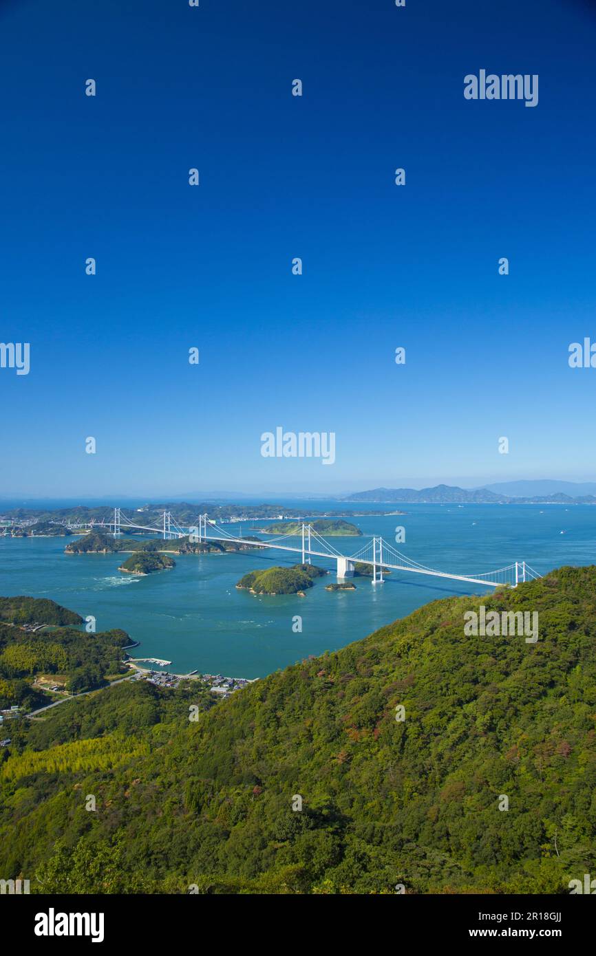 Kurushima Strait Bridge of Shimanami Kaido Stock Photo - Alamy