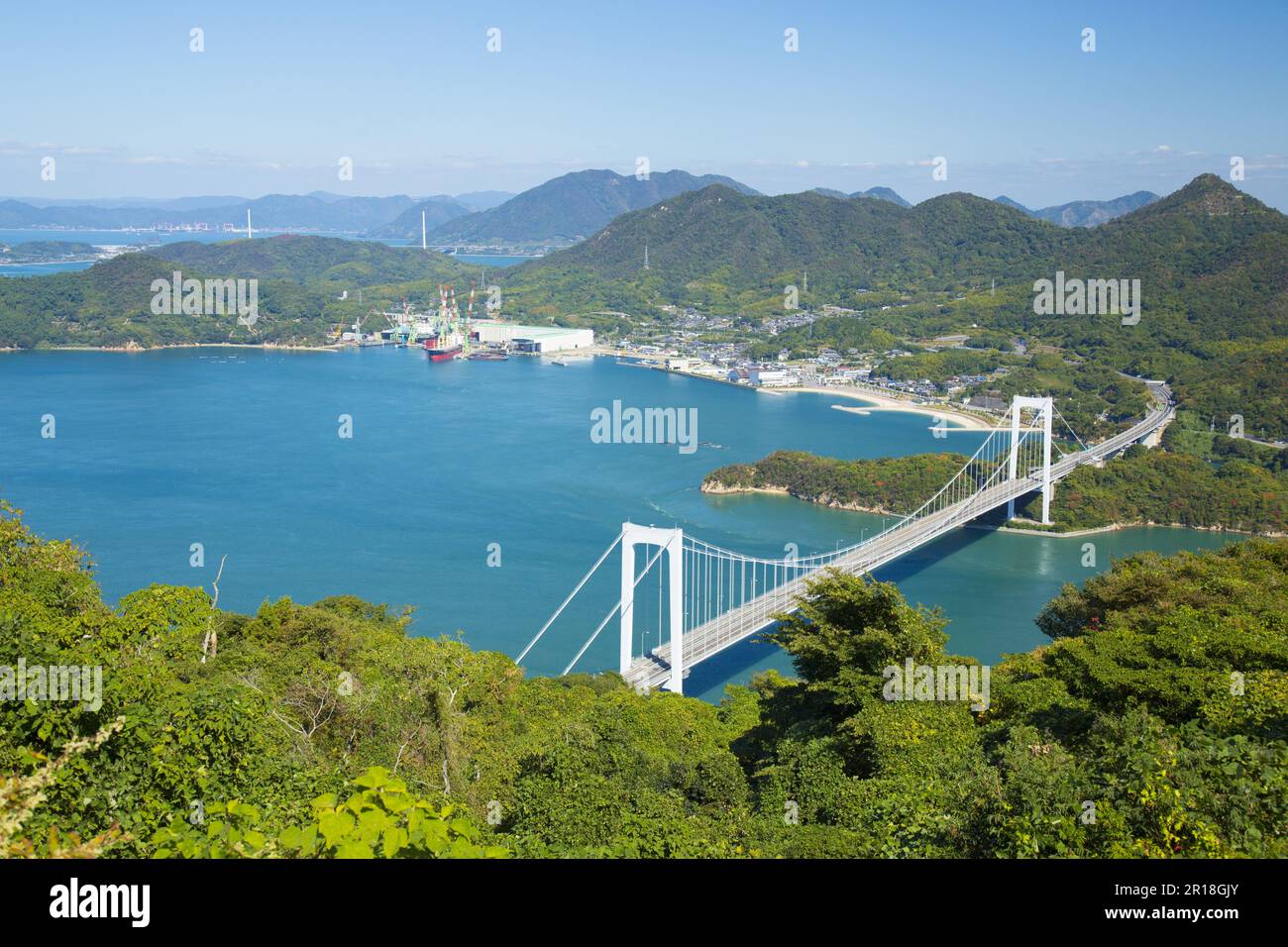 Hakata-Oshima Bridge of Shimanami Kaido Stock Photo - Alamy