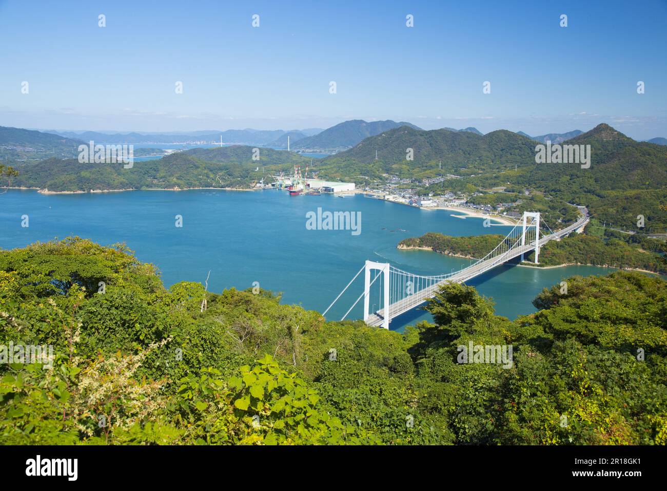Hakata-Oshima Bridge of Shimanami Kaido Stock Photo - Alamy
