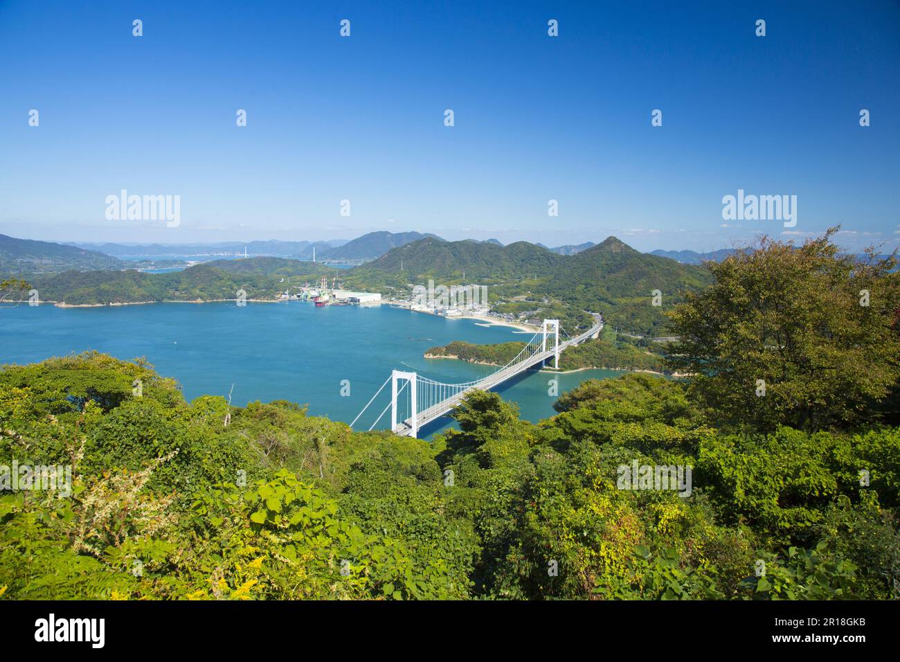 Hakata-Oshima Bridge of Shimanami Kaido Stock Photo - Alamy