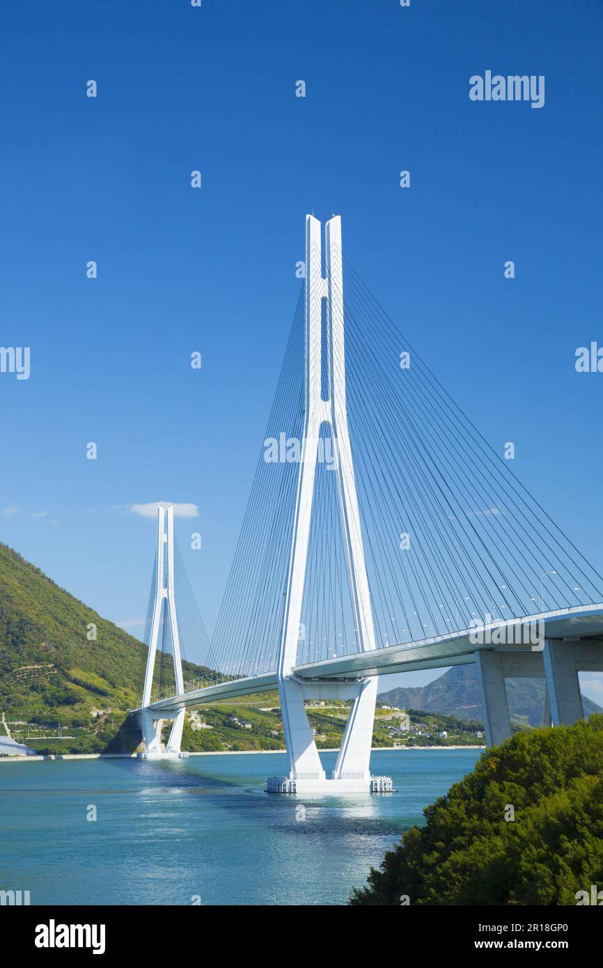 Tatara Bridge of Shimanami Kaido Stock Photo - Alamy