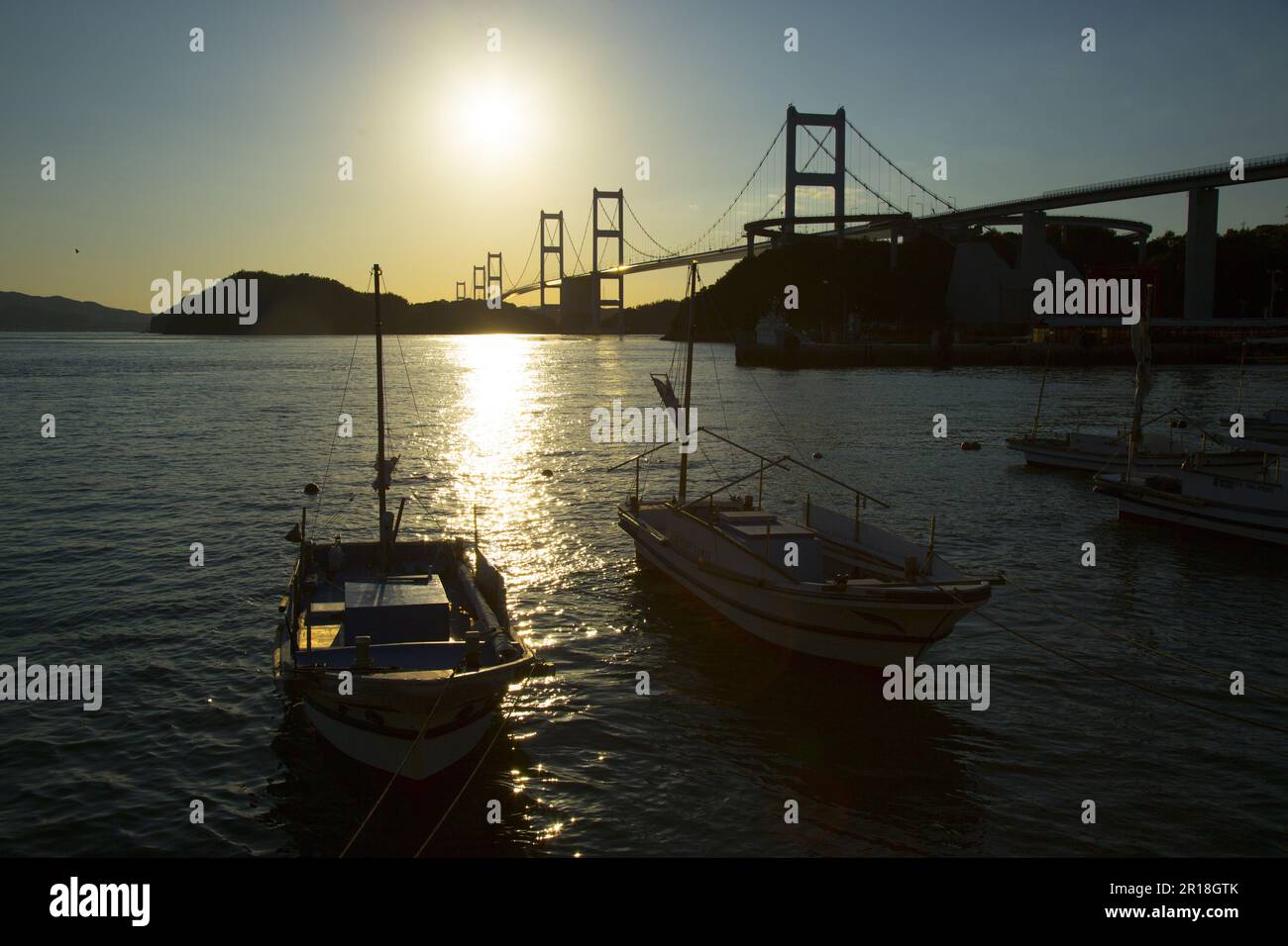 Kurushima Strait Bridge of Shimanami Kaido Stock Photo - Alamy