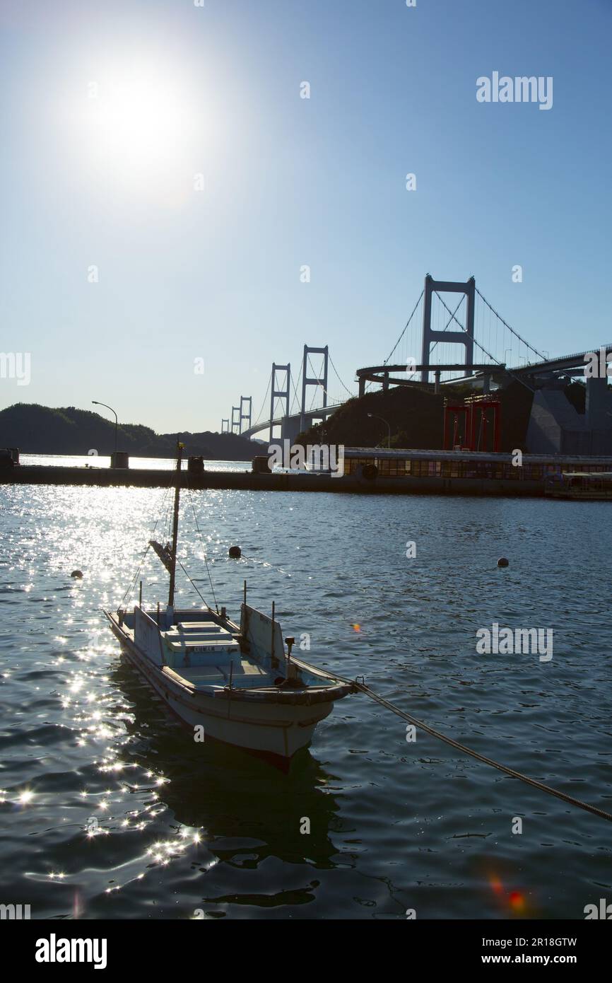 Kurushima Strait Bridge of Shimanami Kaido Stock Photo - Alamy