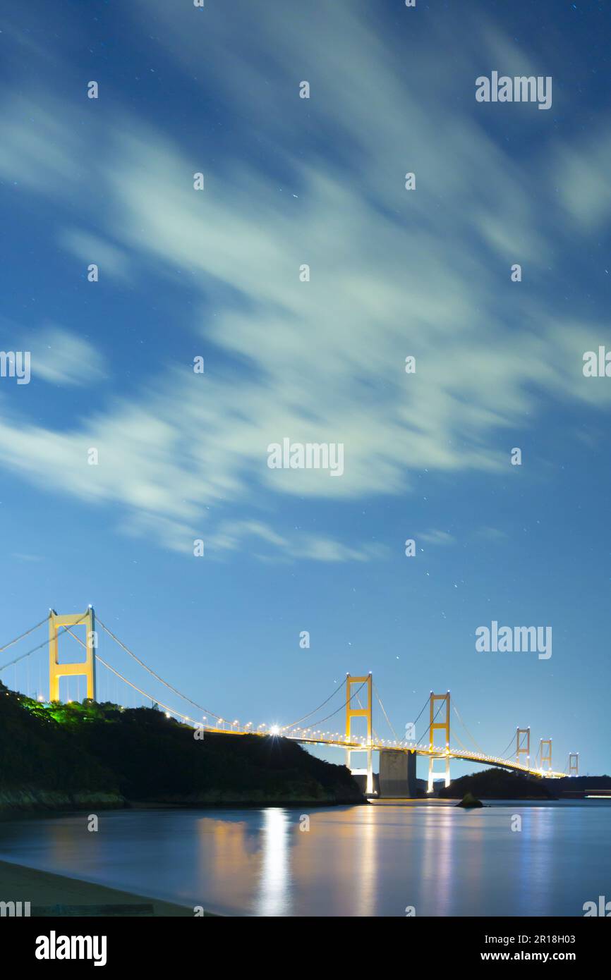 Kurushima Strait Bridge of Shimanami Kaido Stock Photo - Alamy