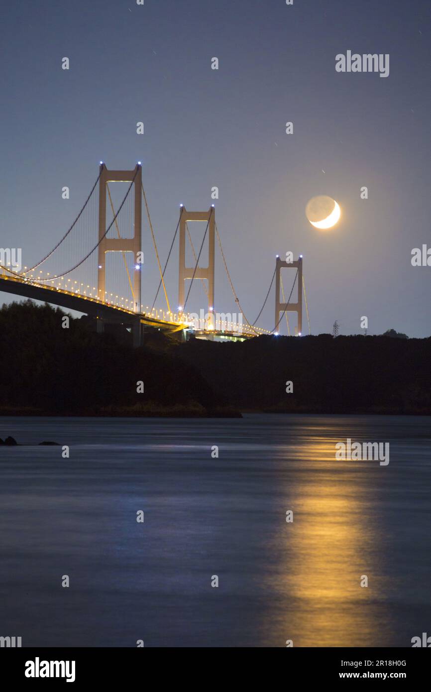 Kurushima Strait Bridge of Shimanami Kaido Stock Photo - Alamy
