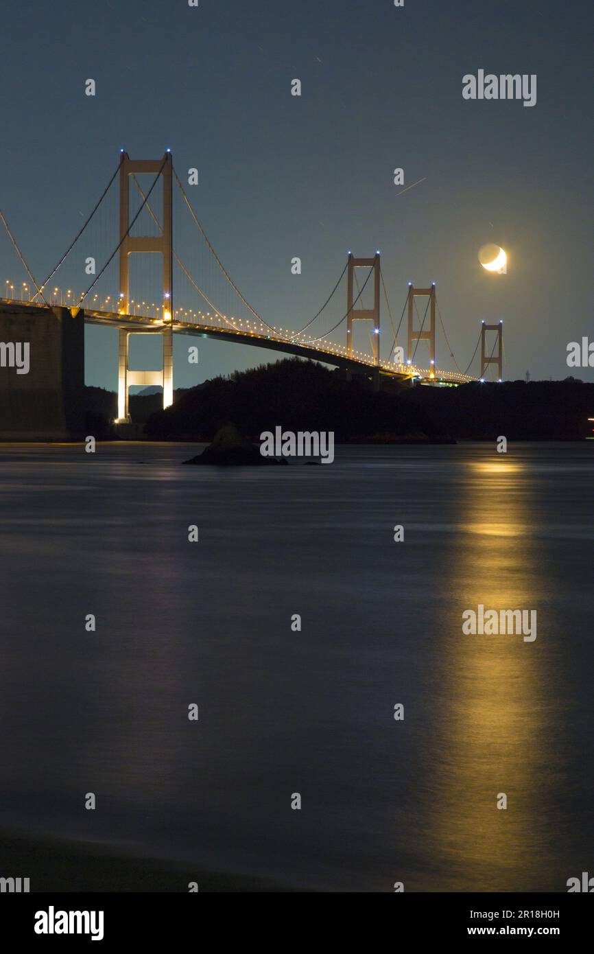 Kurushima Strait Bridge of Shimanami Kaido Stock Photo - Alamy