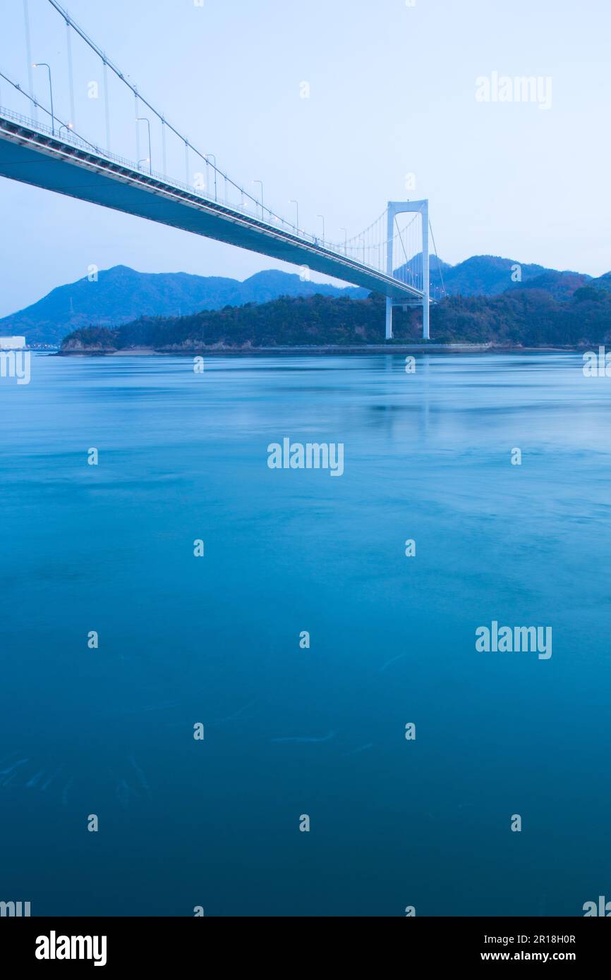 Kurushima Strait Bridge of Shimanami Kaido Stock Photo - Alamy