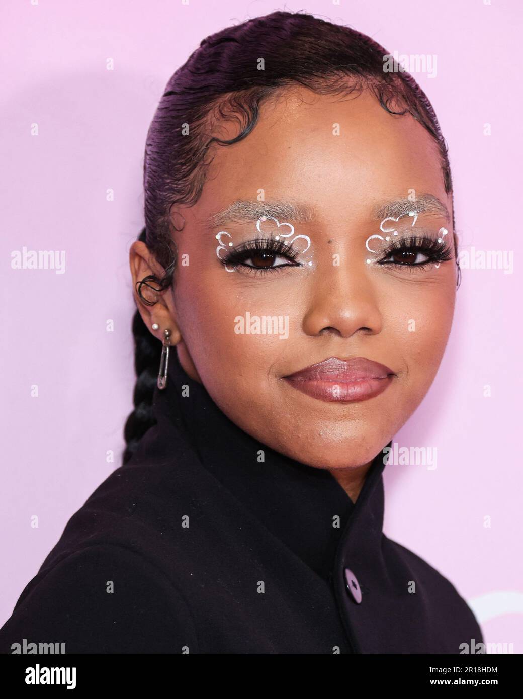 HOLLYWOOD, LOS ANGELES, CALIFORNIA, USA - MAY 11: Regan Aliyah arrives ...