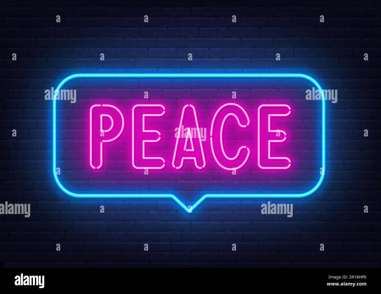 Neon Peace Backgrounds