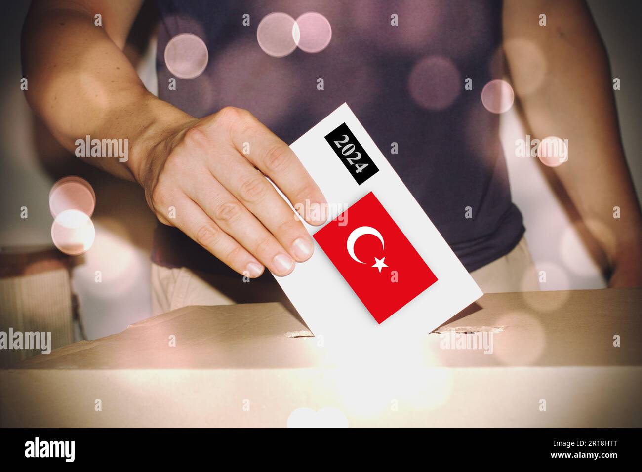Turkey political election vote concept Stock Photo - Alamy