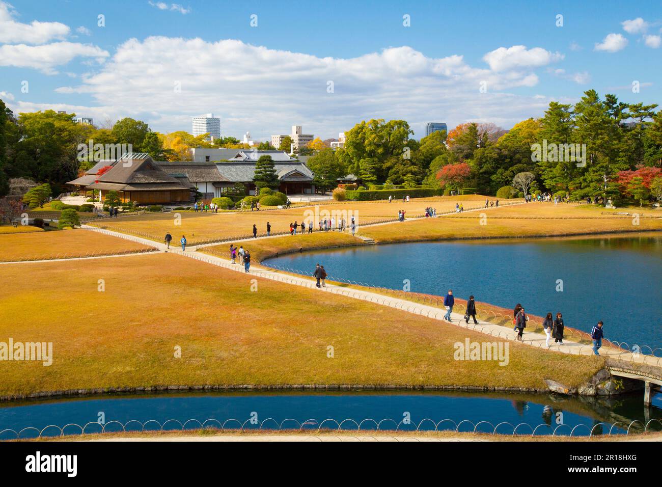 Korakuen garden in autumn Stock Photo - Alamy