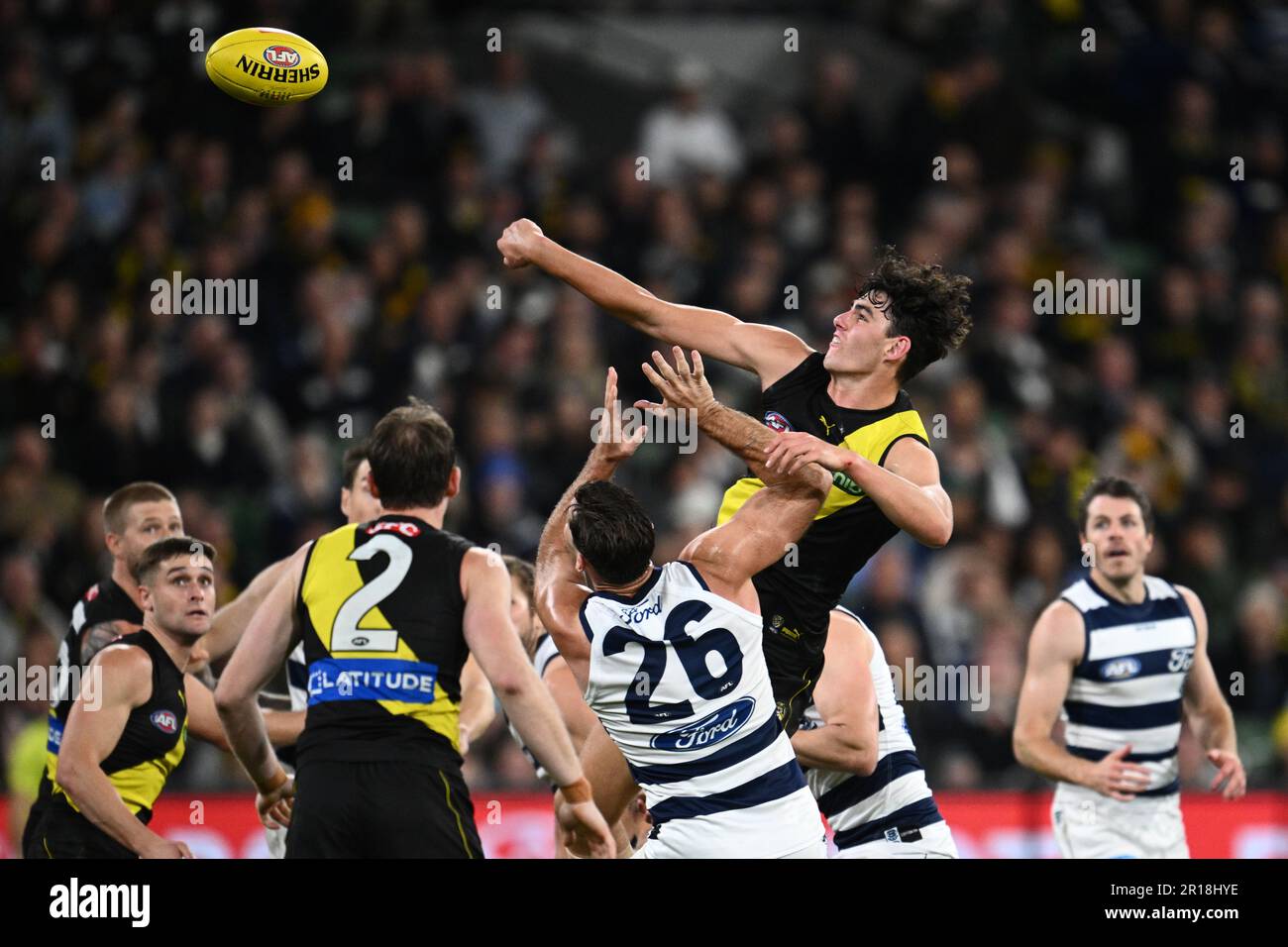 Samson Ryan of Richmond during the AFL Round 9 match between the ...