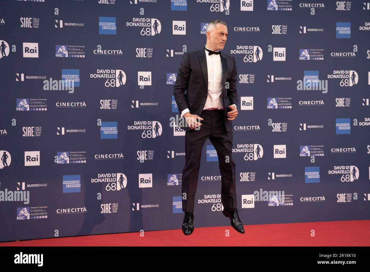 Rome, Italy. 10th May, 2023. Filippo Timi attends the 68th David Di ...