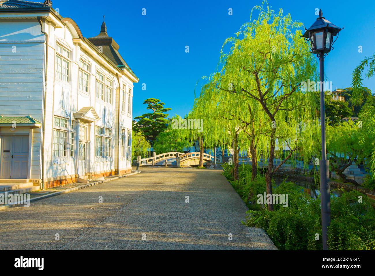 rows of house in Kurashiki aesthetic area Stock Photo - Alamy