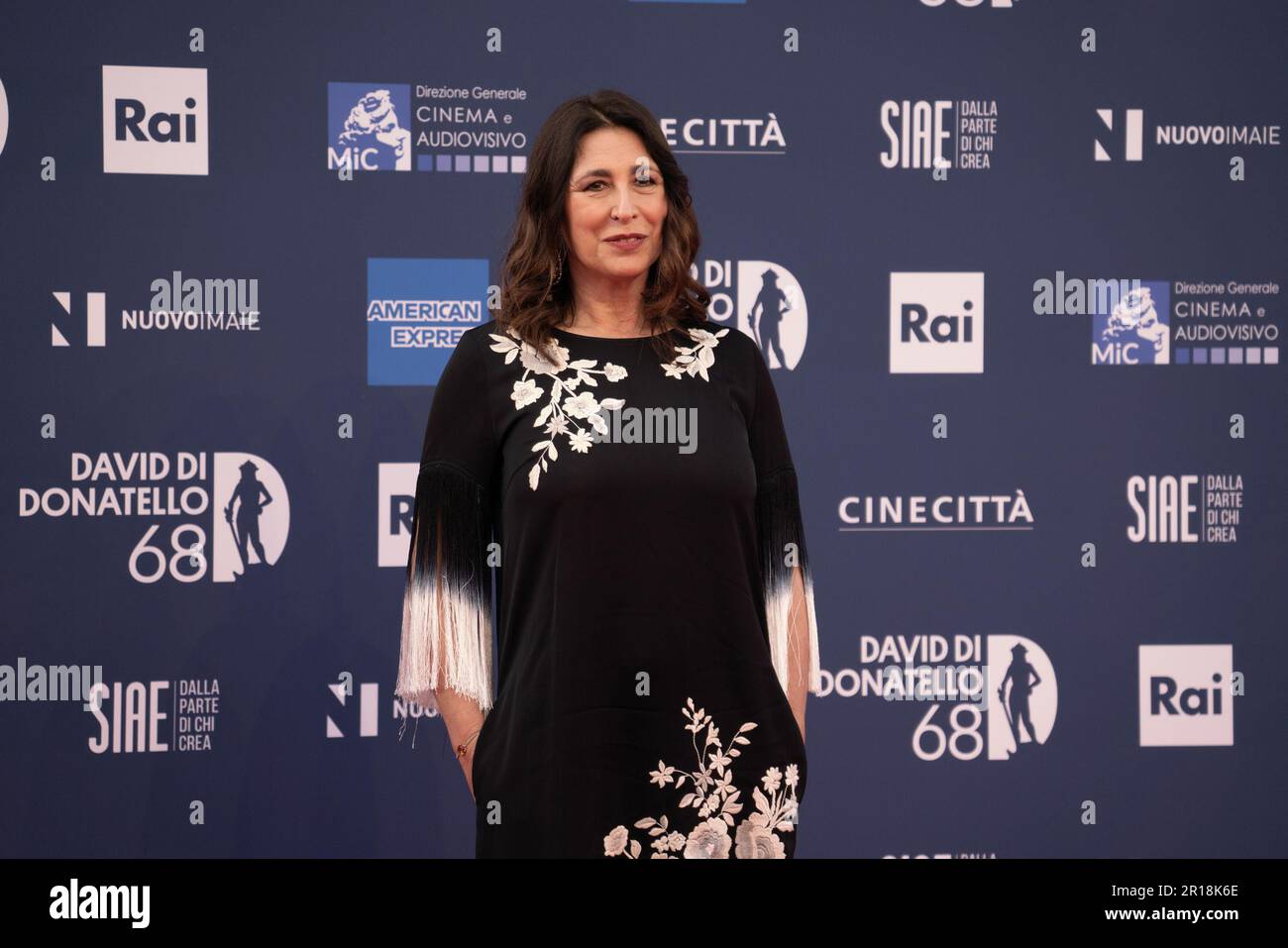 Rome, Italy. 10th May, 2023. Antonella Attili attends the 68th David Di ...