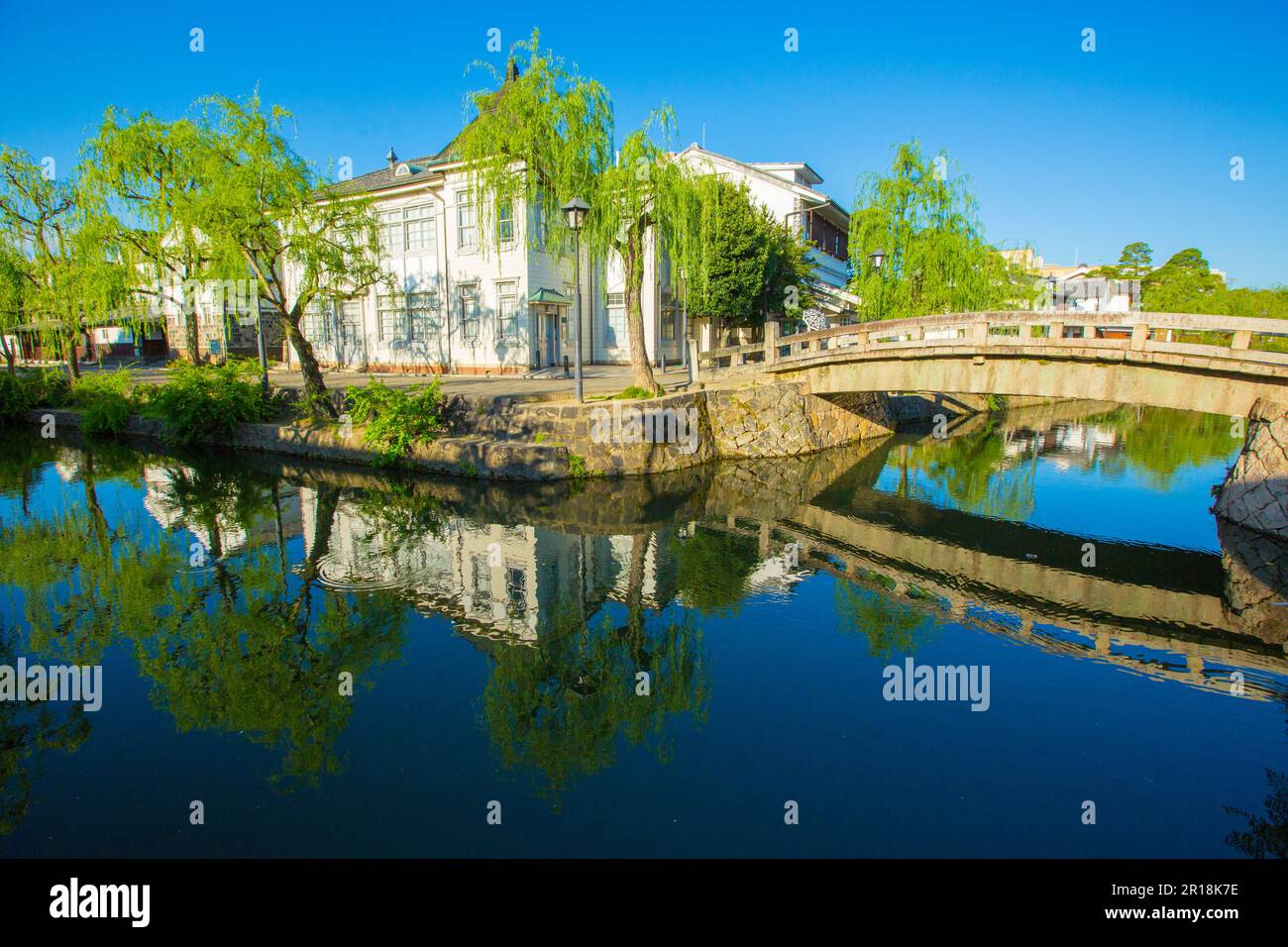 rows of house in Kurashiki aesthetic area Stock Photo - Alamy