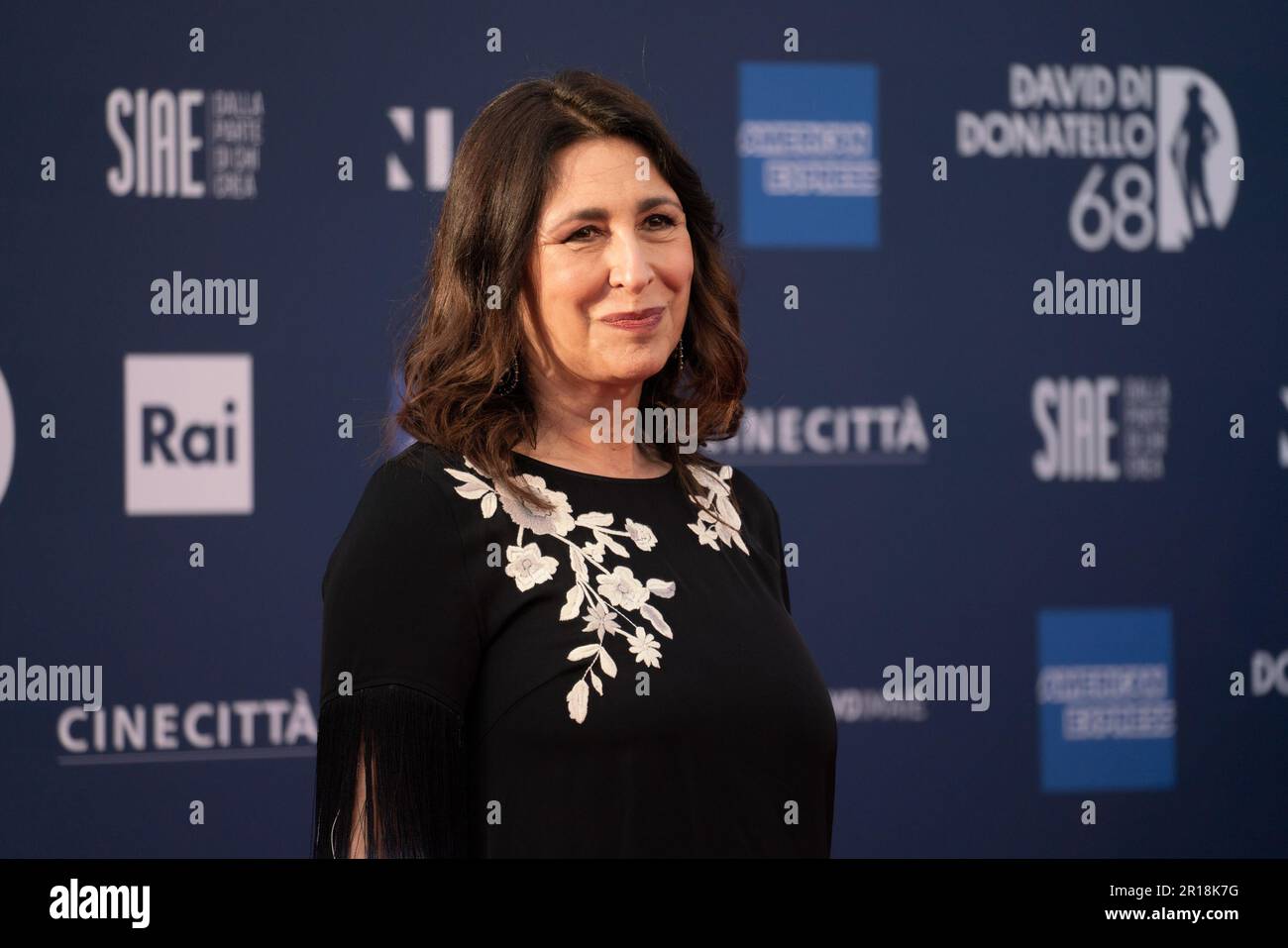 Rome, Italy. 10th May, 2023. Antonella Attili attends the 68th David Di ...