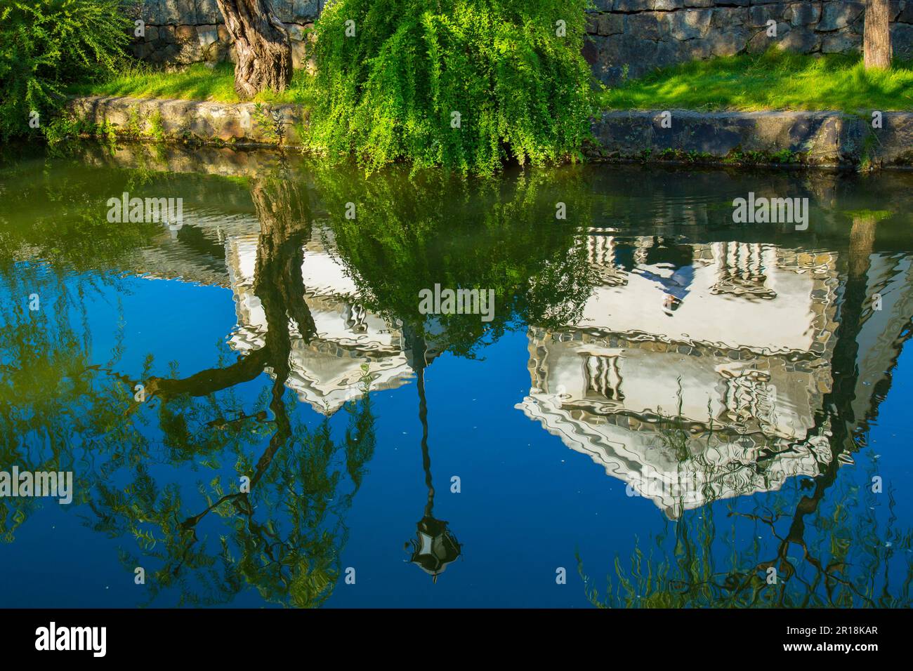 rows of house in Kurashiki aesthetic area Stock Photo - Alamy