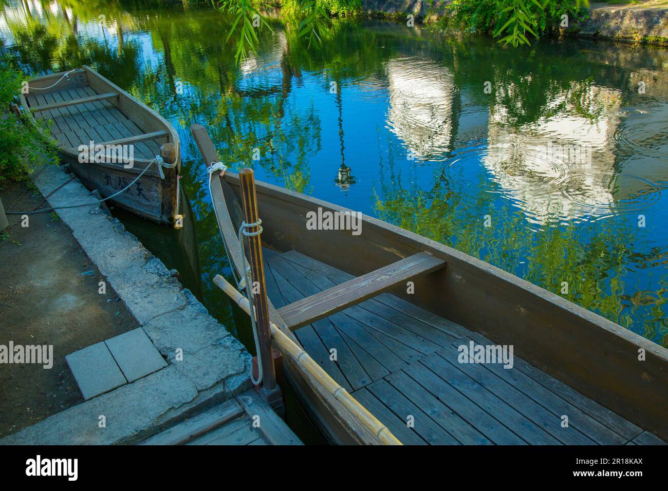 rows of house in Kurashiki aesthetic area Stock Photo - Alamy