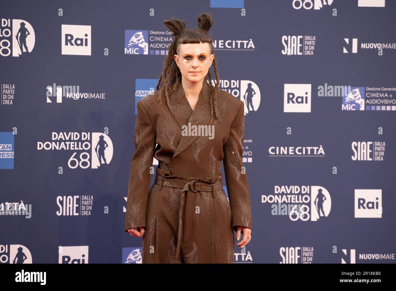 Valentina Bertani attends the 68th David Di Donatello red carpet on May ...