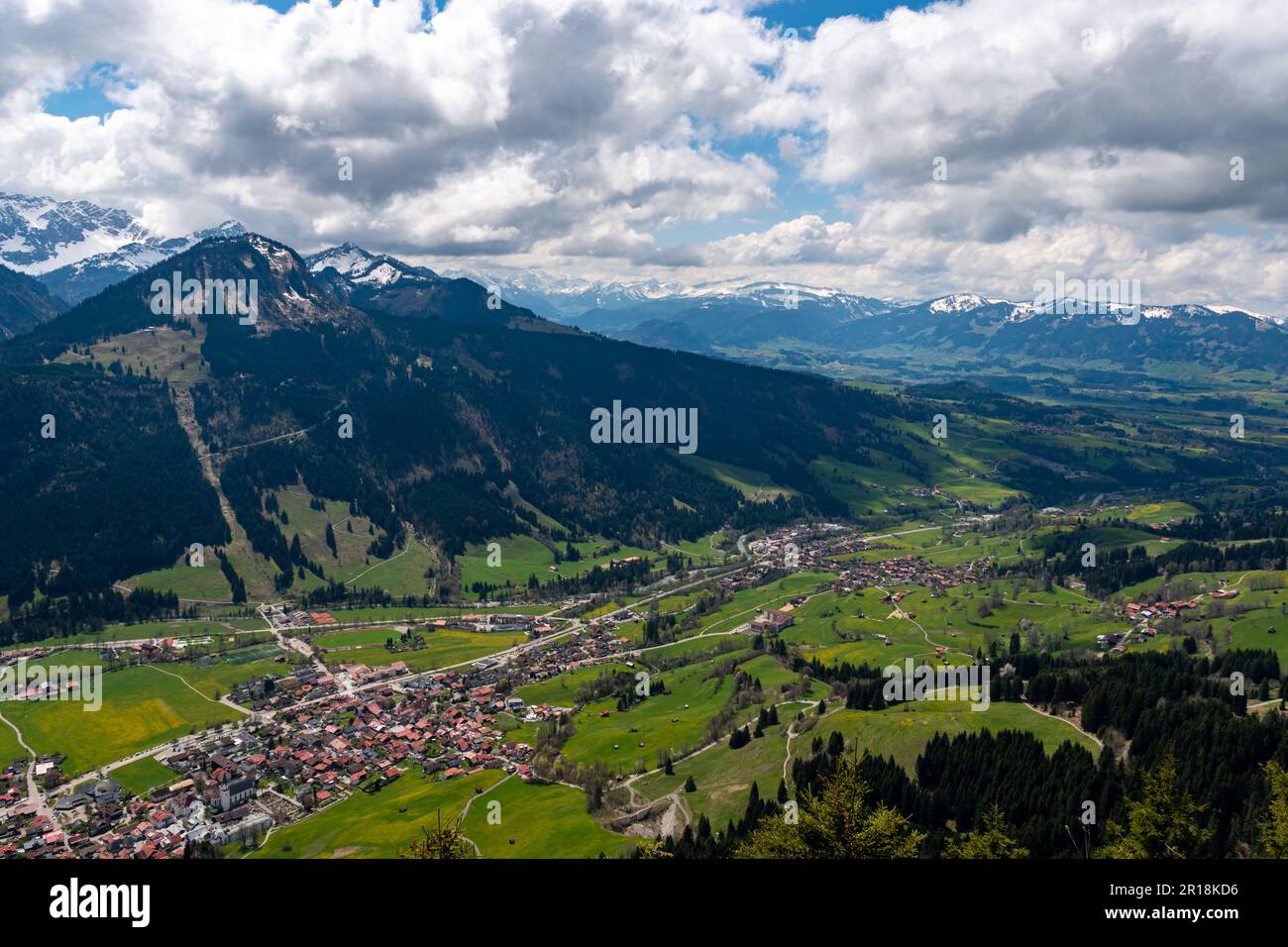 Beautiful spring mountain hike from Oberjoch to the Spieser and the ...