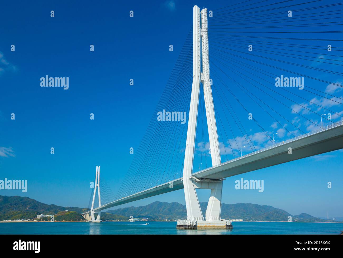 Shimanami Kaido Tatara Bridge Stock Photo - Alamy